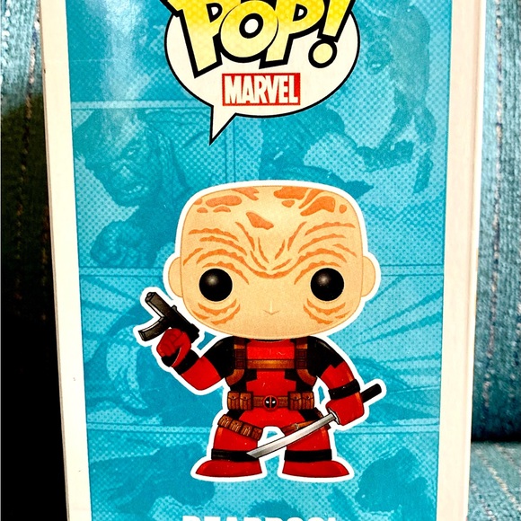 Pop Marvel | Toys | Funko Marvel Pop Deadpool Vinyl Unmasked Bobble ...